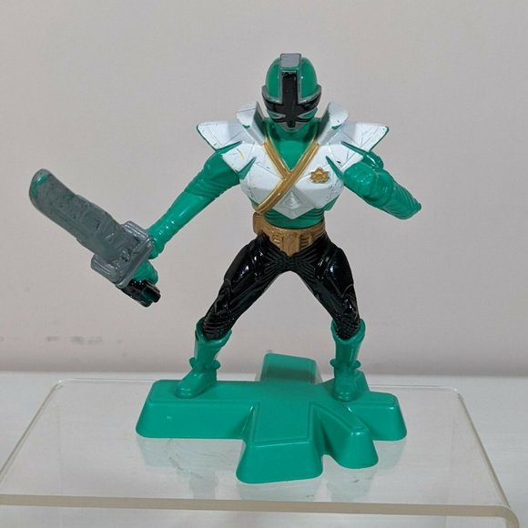 McDonald's | Toys | Power Rangers Super Samurai Green Figure 22 ...